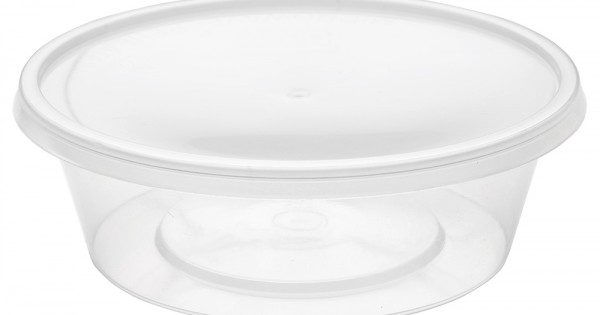 ROUND PP CONTAINER & LID - BIG