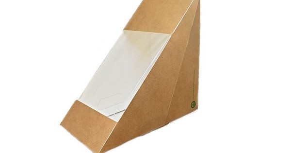 M2 Wedge Sandwich Box (Brown)